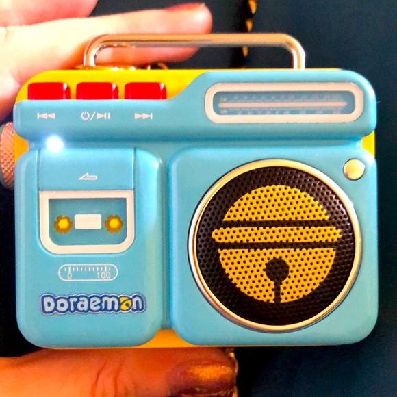 doreamon | Wearables | Rock Doraemon Bluetooth Wireless Speaker Cartoon ...